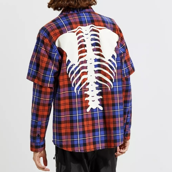 Urban Outfitters | Shirts | Urban Otfitters Skeleton Bones Graphic ...